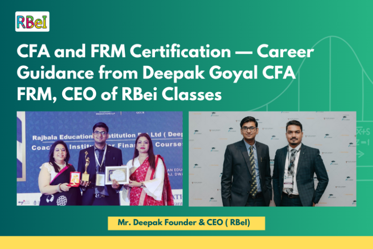FRM Online Course with Deepak Goyal | RBei Classes